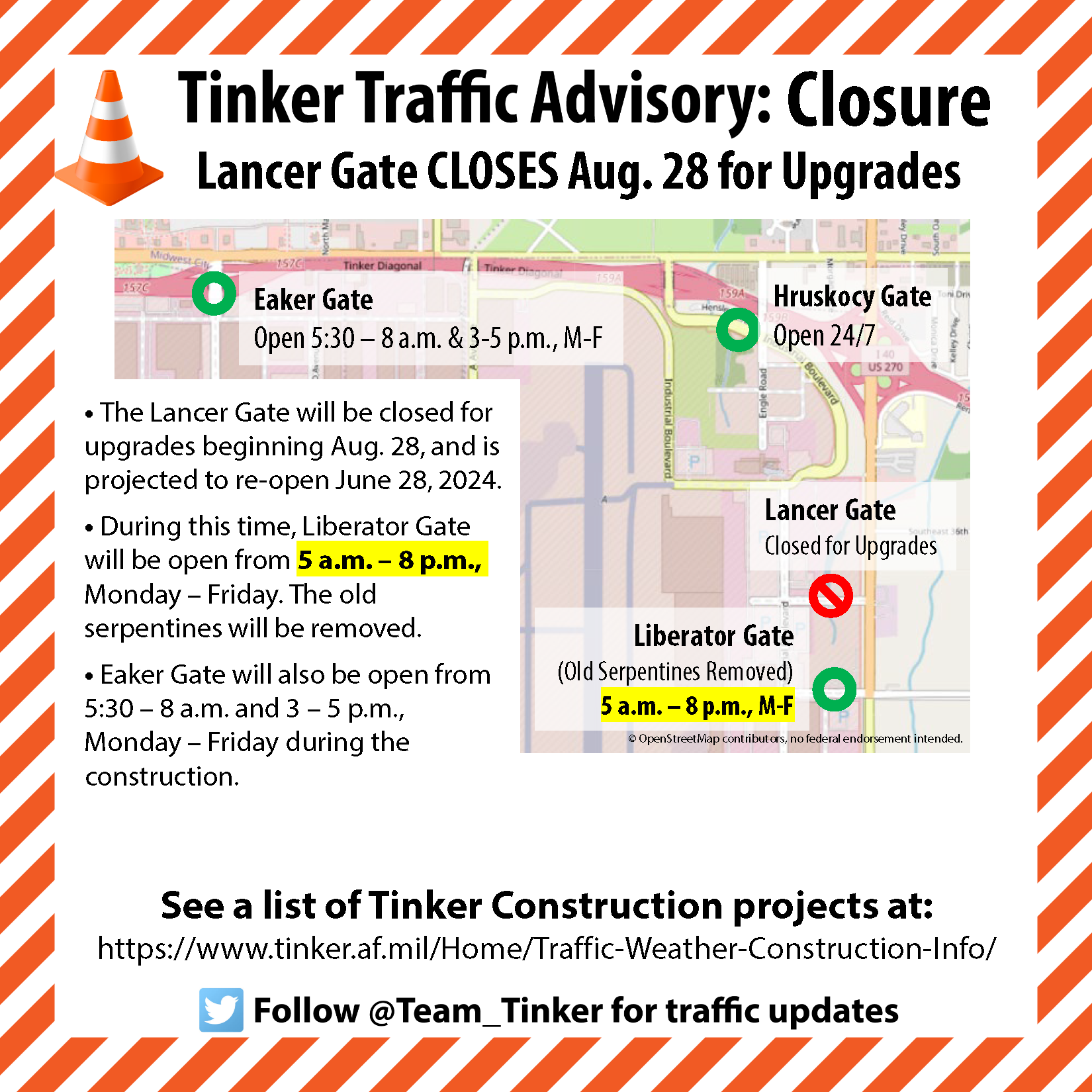 Traffic, Weather & Construction Info